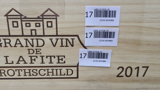 Lafite 2017 | Fine Wine Delivery HK | Vintage Grand Cru